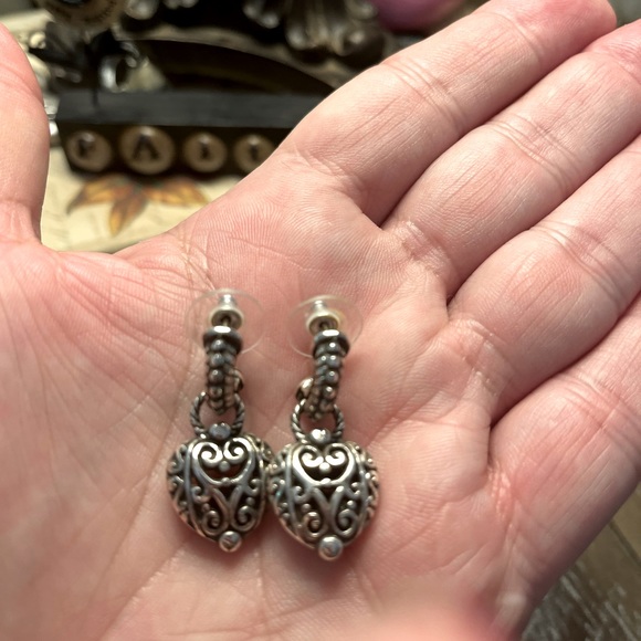 Brighton | Jewelry | Brighton Bibi Heart Set Earrings Bracelet And ...